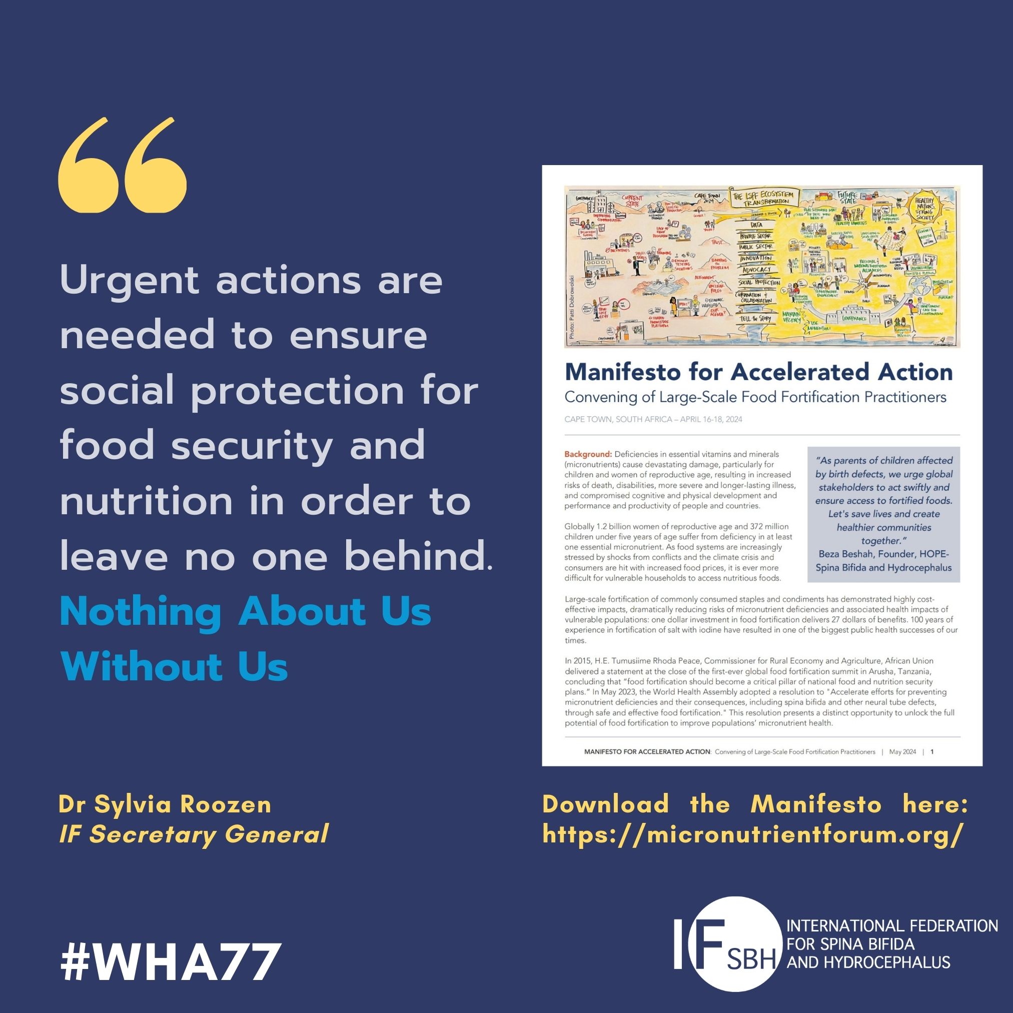 One Year after the Adoption of the WHA76.19 Resolution - IF Global