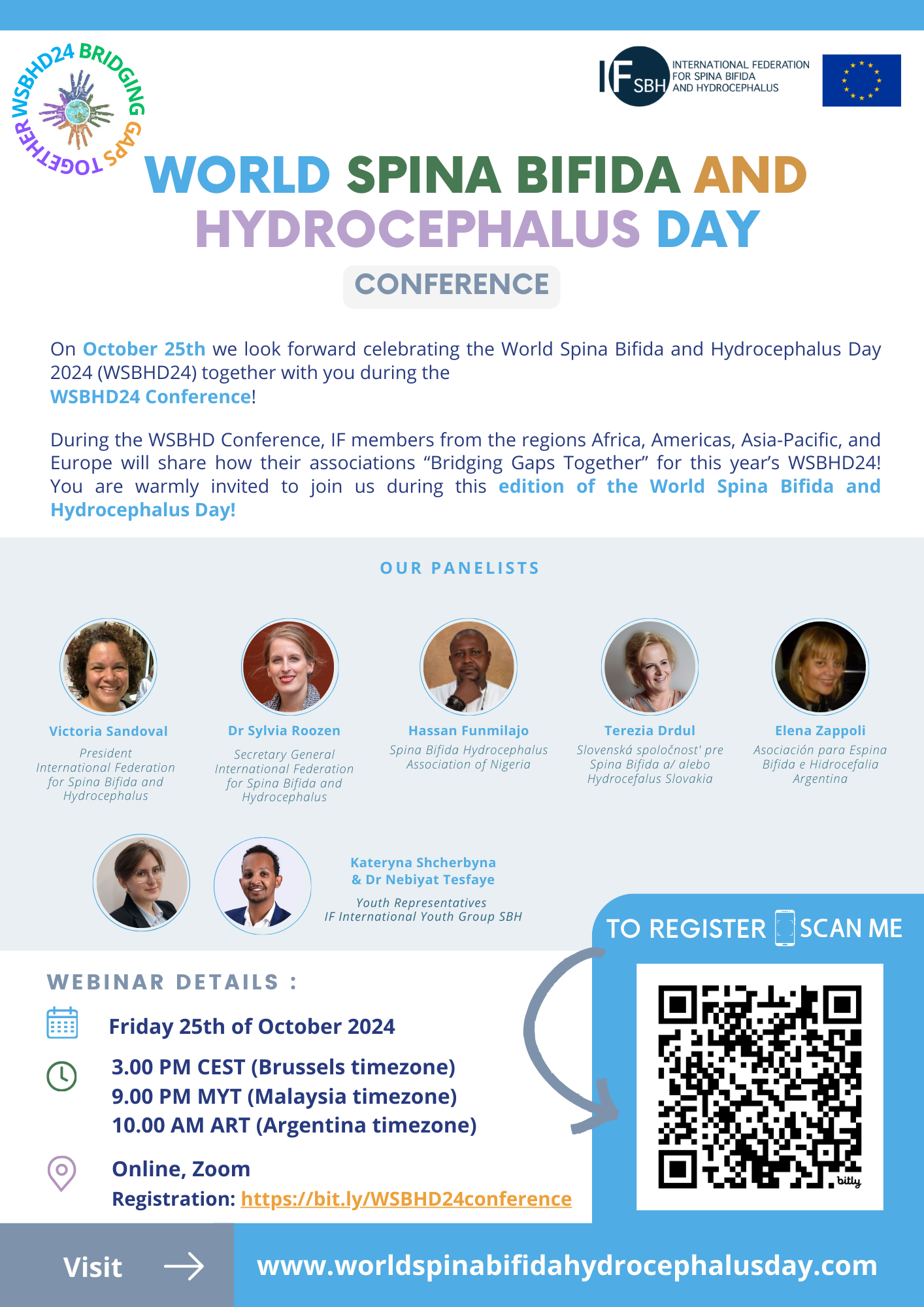 World Spina Bifida and Hydrocephalus Day | 25 October 2024 - IF Global